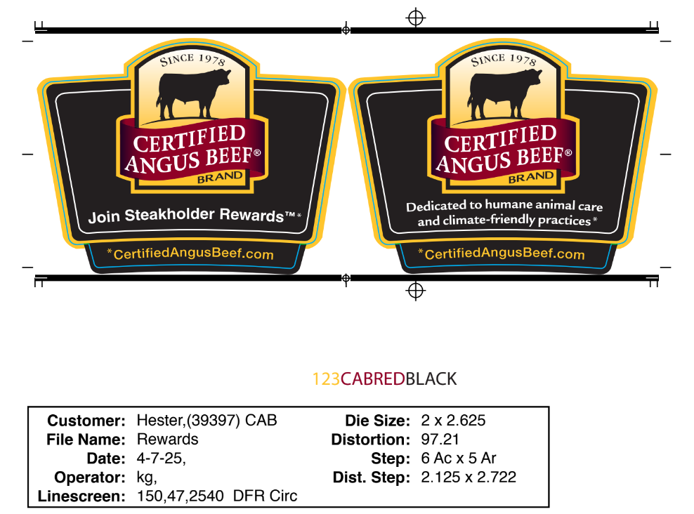 203 - RT CAB Retail Traditional Labels – Hester Tag & Label