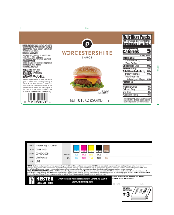 Publix 10 oz Worcestershire Sauce - 7,500 Labels/Case – Hester Tag & Label