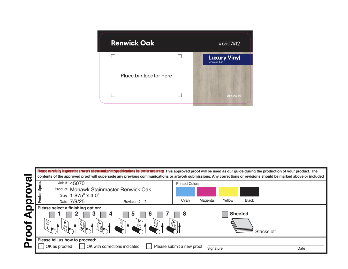 Lowe's Mohawk Renwick Oak 1.875 x 4 – Hester Tag & Label